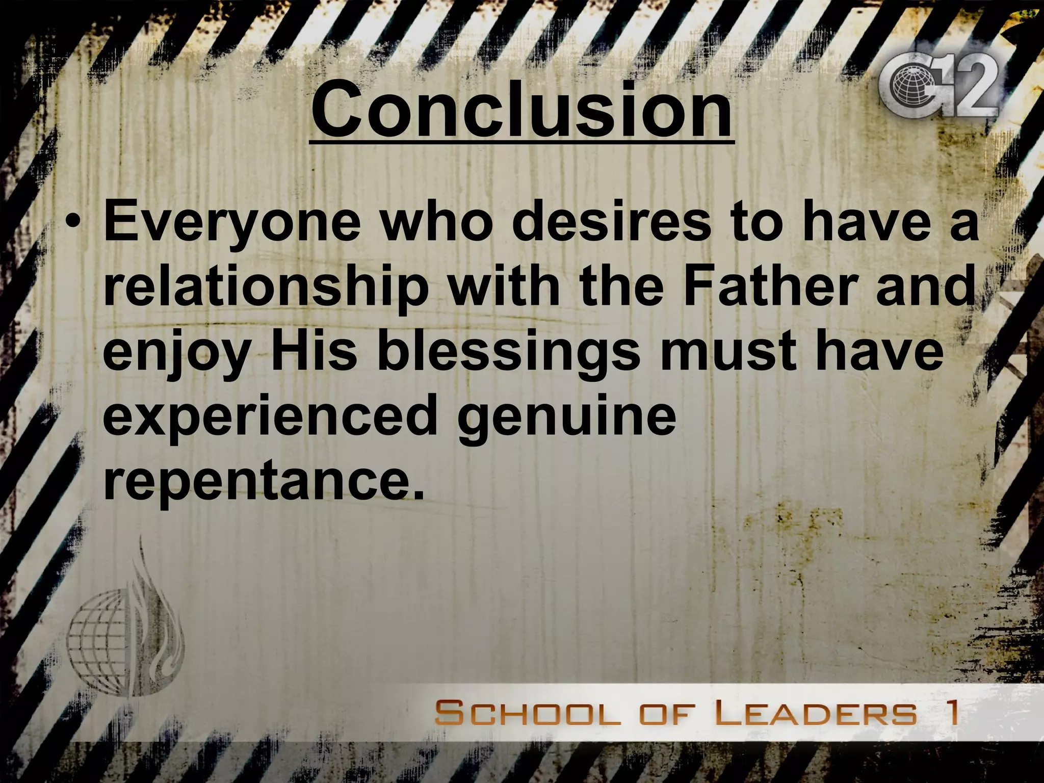 3 true repentance | PPT