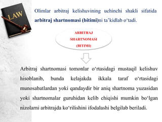 Arbitration agreement (1).ppt