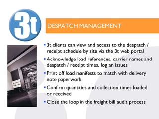 3t systems overview 2011 | PPT