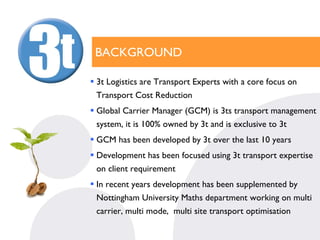 3t systems overview 2011 | PPT