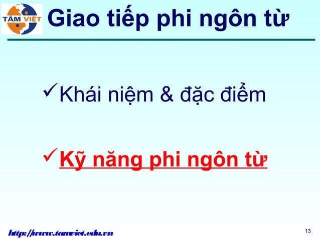 3 tt giao tiep phi ngon tu | PPT