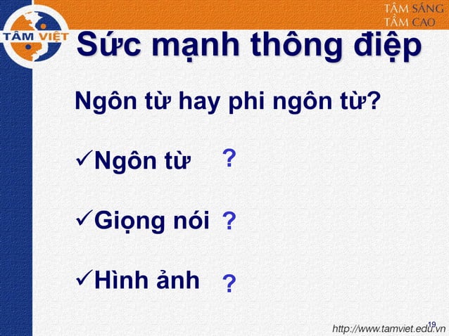 3 tt giao tiep phi ngon tu | PPT