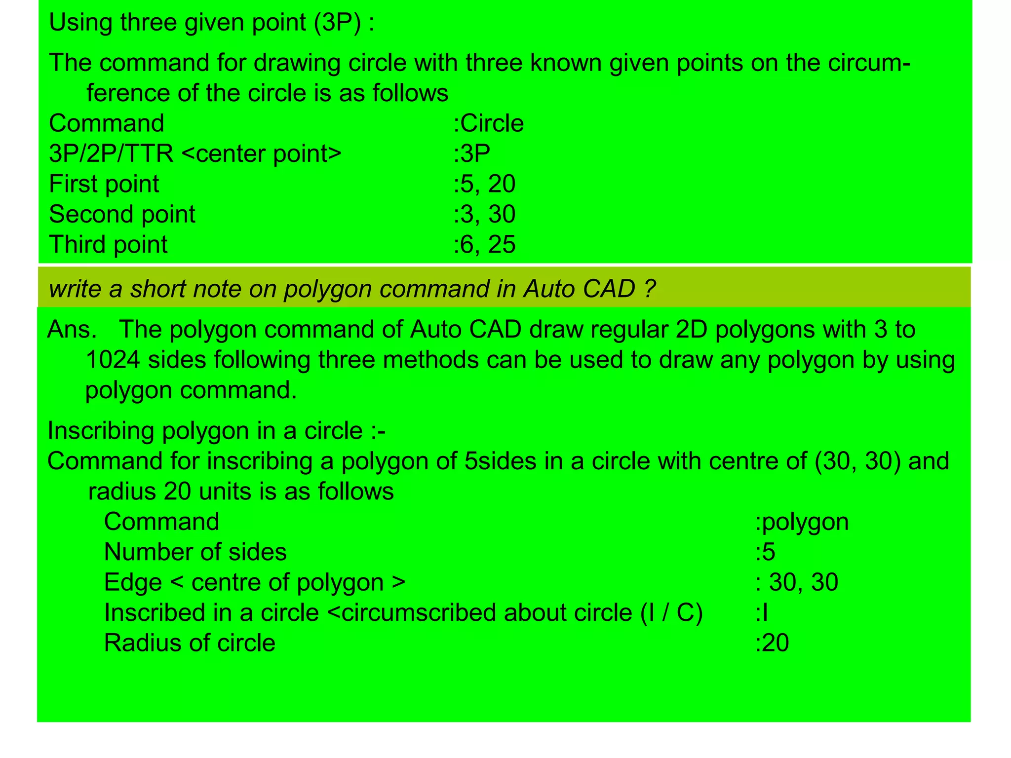 CAD - ENGINEERING DRAWING - RGPV,BHOPAL | PPT