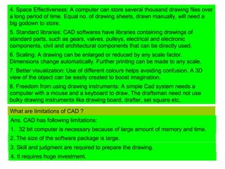 CAD - ENGINEERING DRAWING - RGPV,BHOPAL | PPT