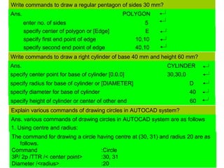 CAD - ENGINEERING DRAWING - RGPV,BHOPAL | PPT