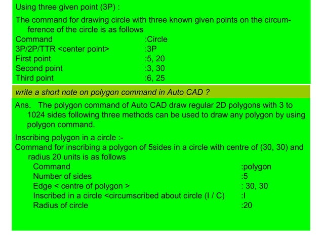 CAD - ENGINEERING DRAWING - RGPV,BHOPAL | PPT