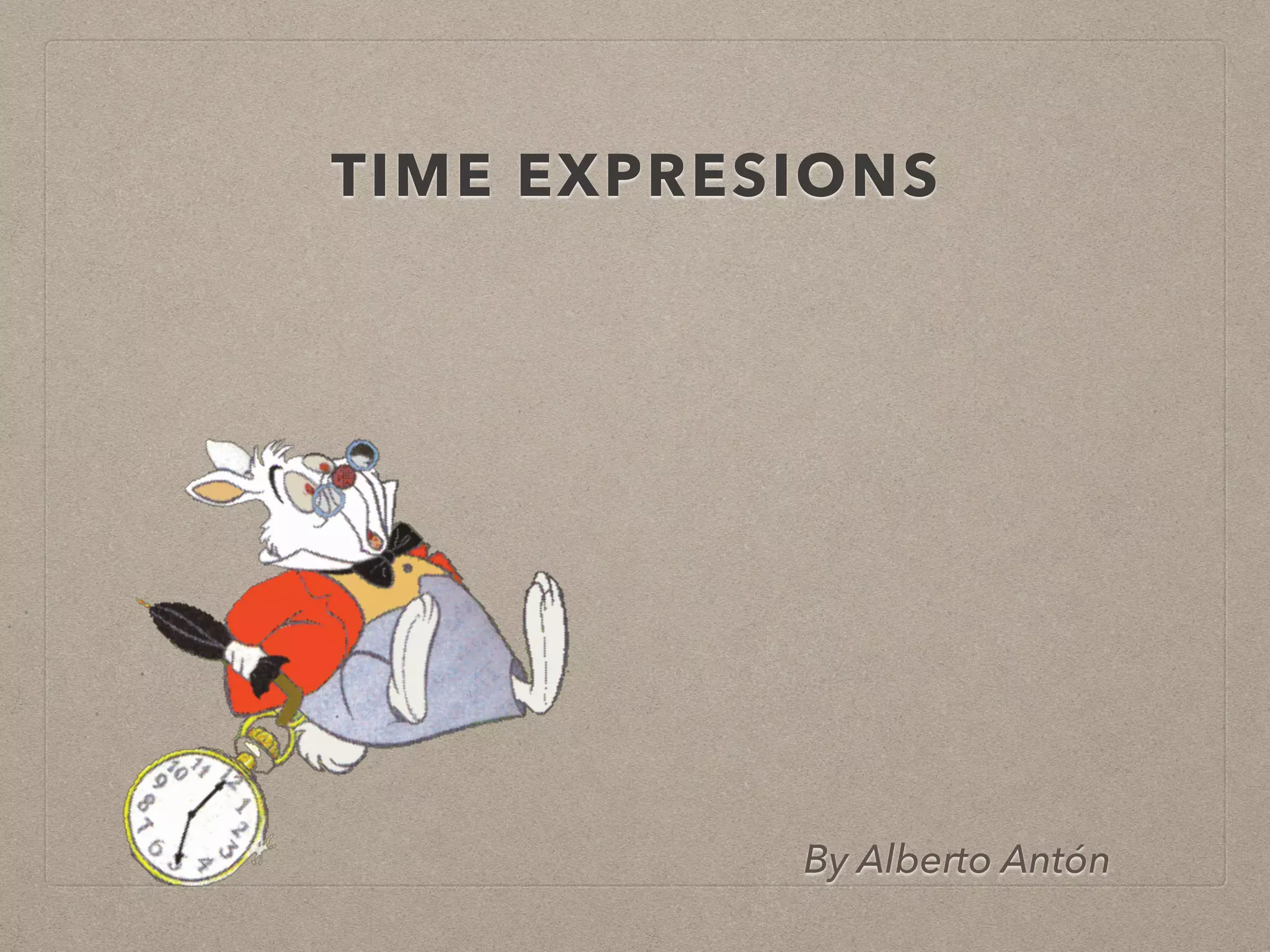 Time expresions | PDF