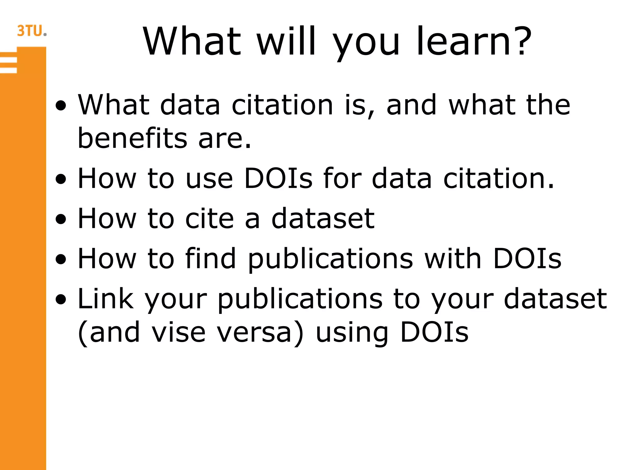 [4.1] Data Citation and DOI's - Research Data Management - part of PhD ...