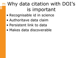 [4.1] Data Citation and DOI's - Research Data Management - part of PhD ...