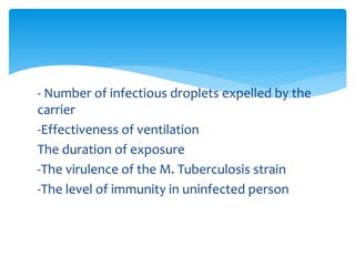 3) Tuberculosis (TB) | PPT