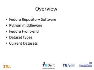 3TU Datacentrum Tech Overview | PPTX