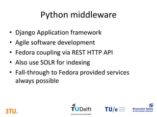 3TU Datacentrum Tech Overview | PPTX