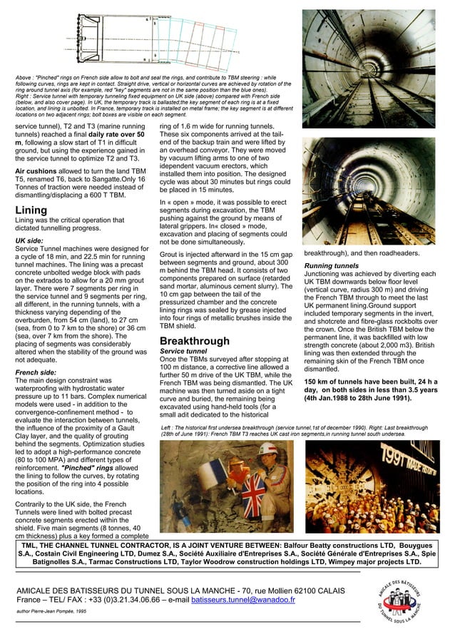 3 tunnels tunnel sous la manche c | PDF | Geology | Science