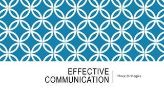 3 types of communication | PPT