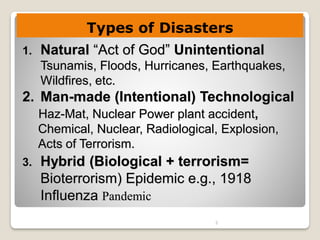 3 types of disasters (2).pdf | First Aid | Injuries