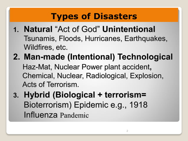 3 types of disasters (2).pdf | First Aid | Injuries
