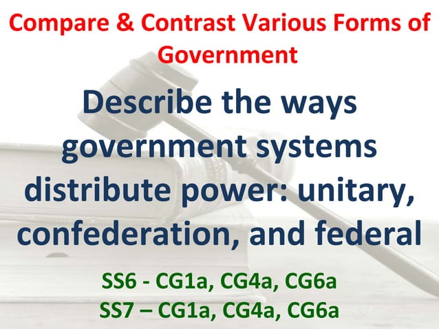 3 Types of Government -- Compare & Contrast -- simple grade 6 & 7 ss.ppt