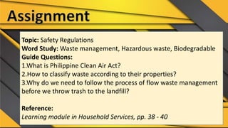 Types of hazards | PPTX