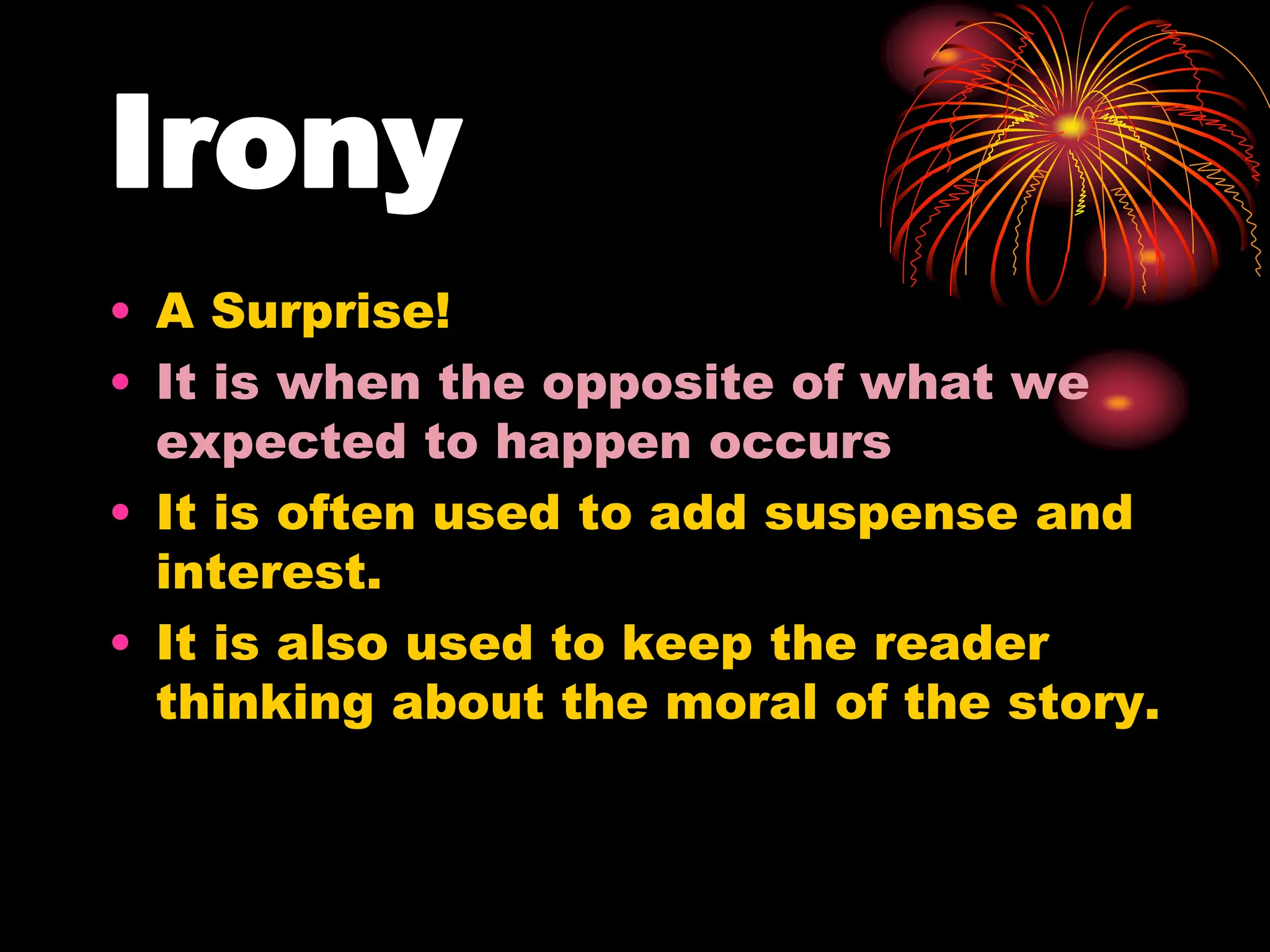 3 Types of Irony and Ironic Images for ELA | PPT