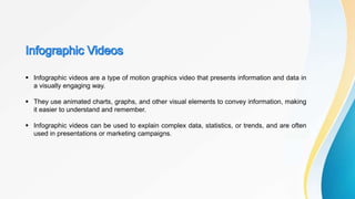 3 Types of Motion Graphics Video | PPT