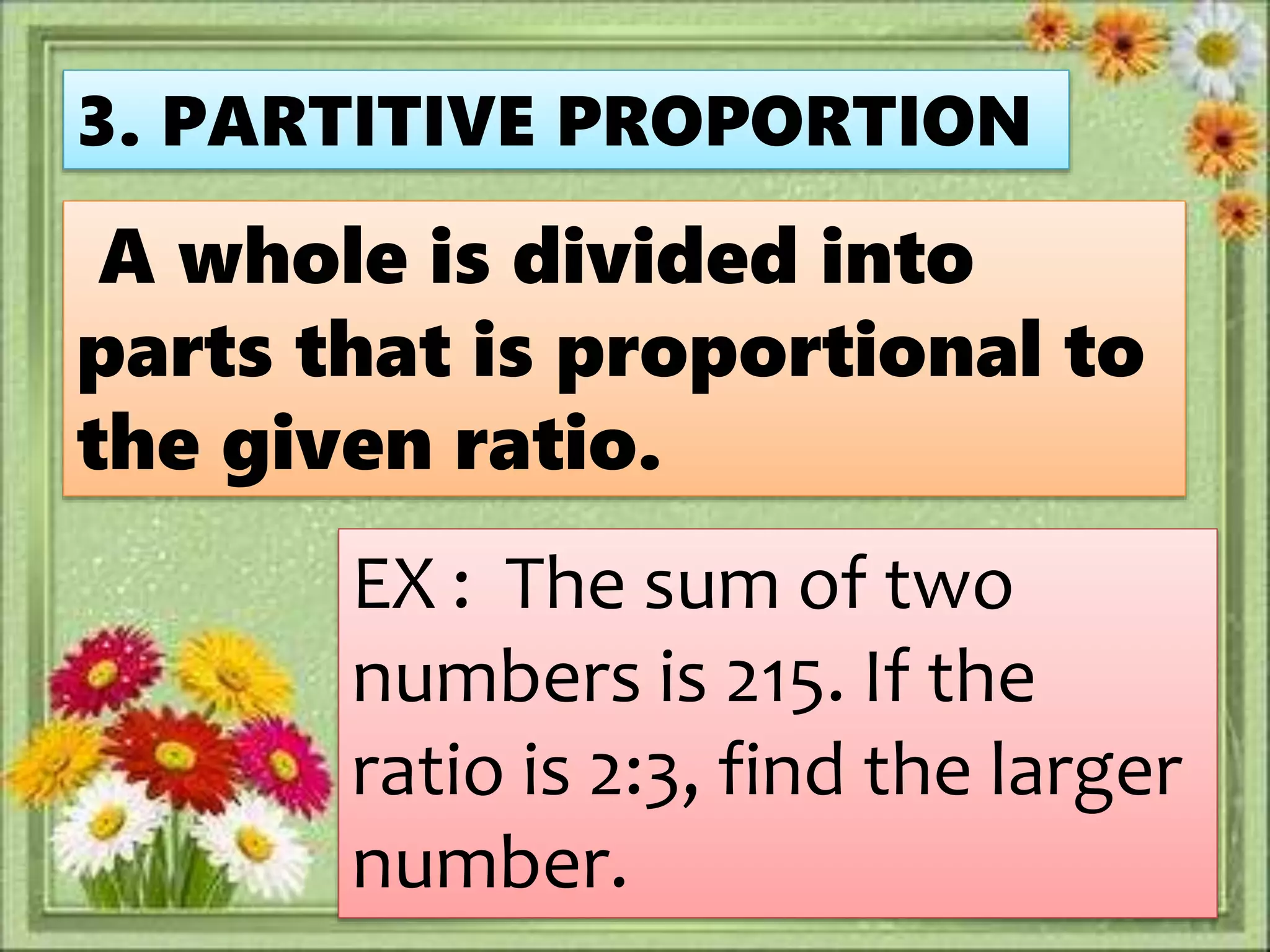 3 types of proportion | PPTX