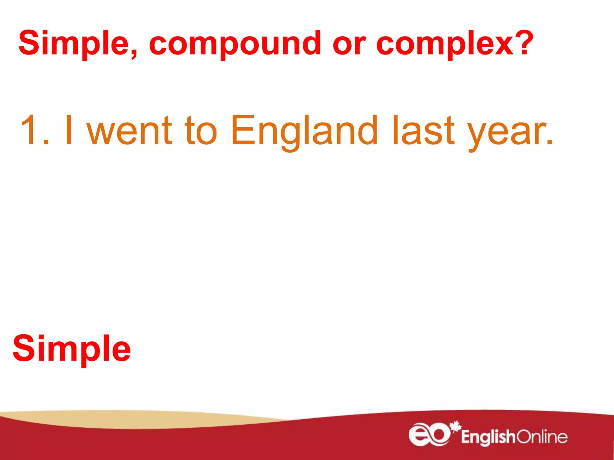 3 types of sentences | PPT