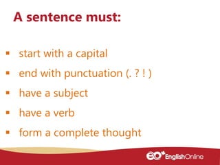 3 types of sentences | PPTX