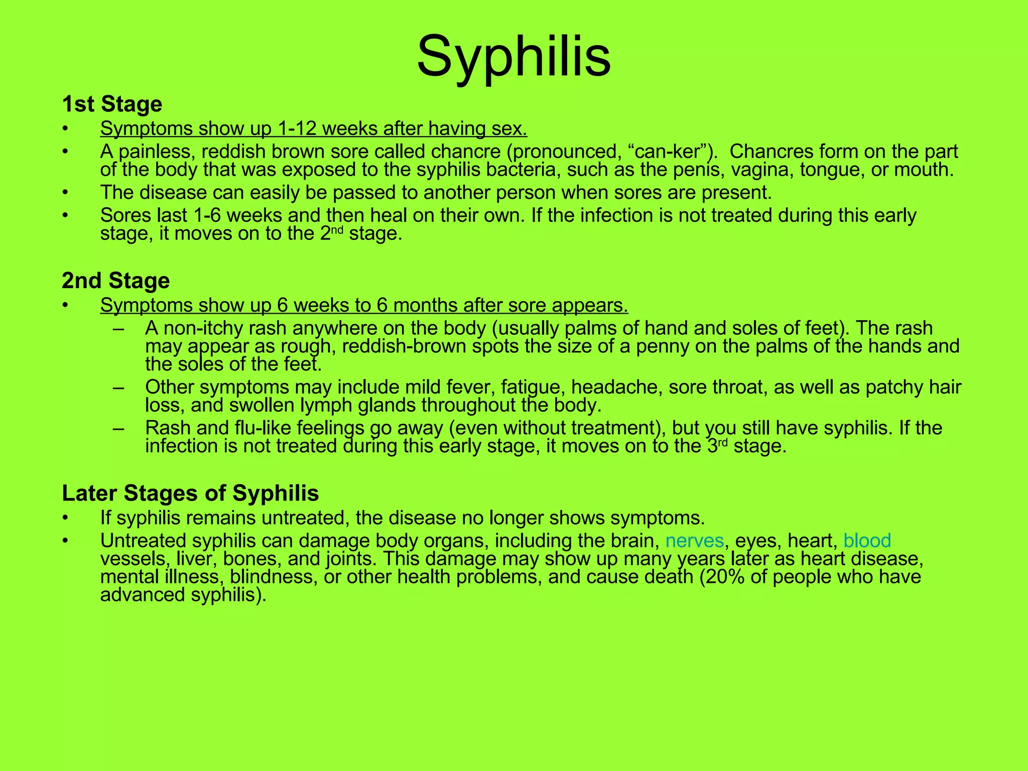 3 Types Of St Ds Ppt Handout | PPT