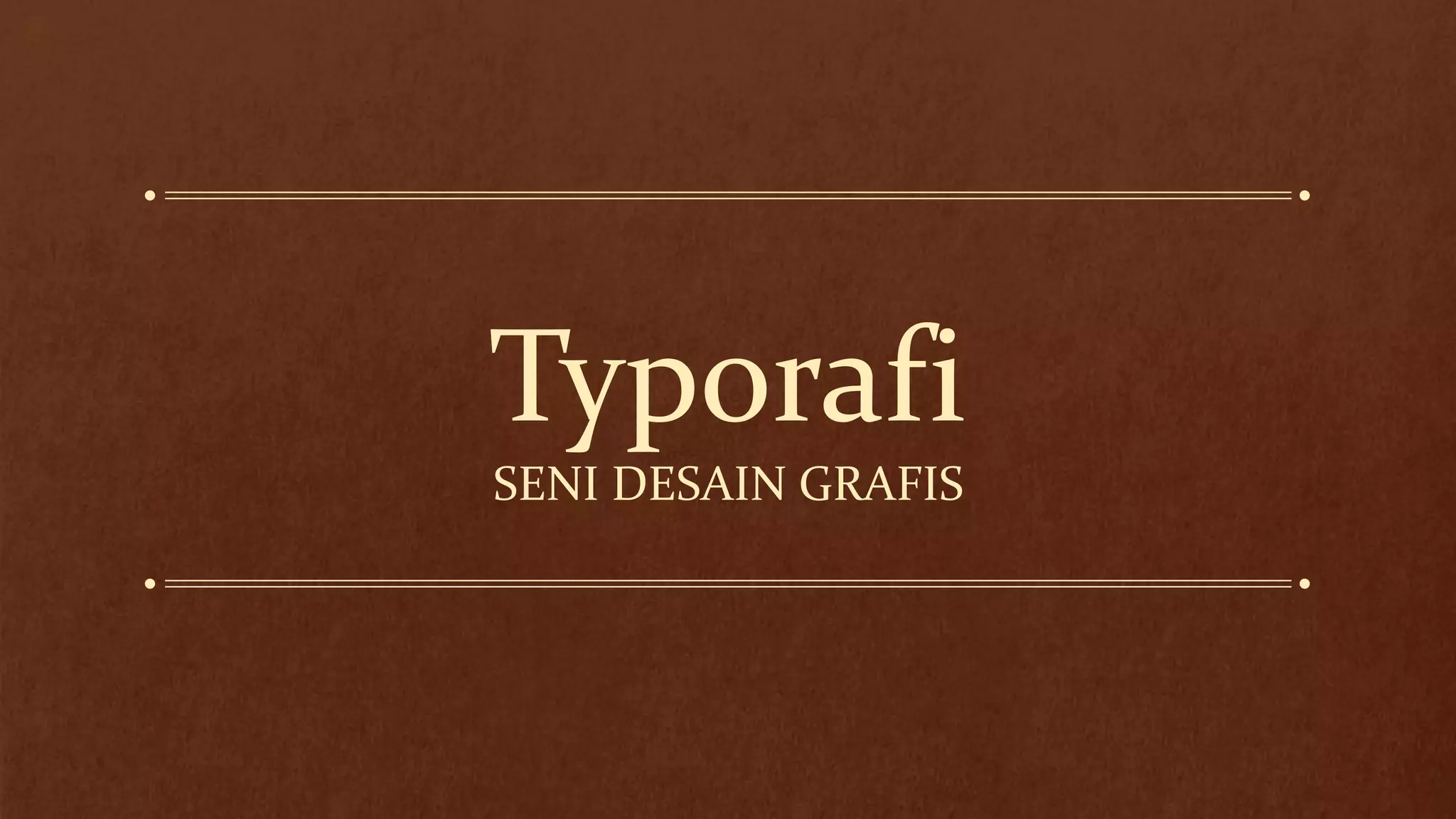 Typografi dan Warna | PDF