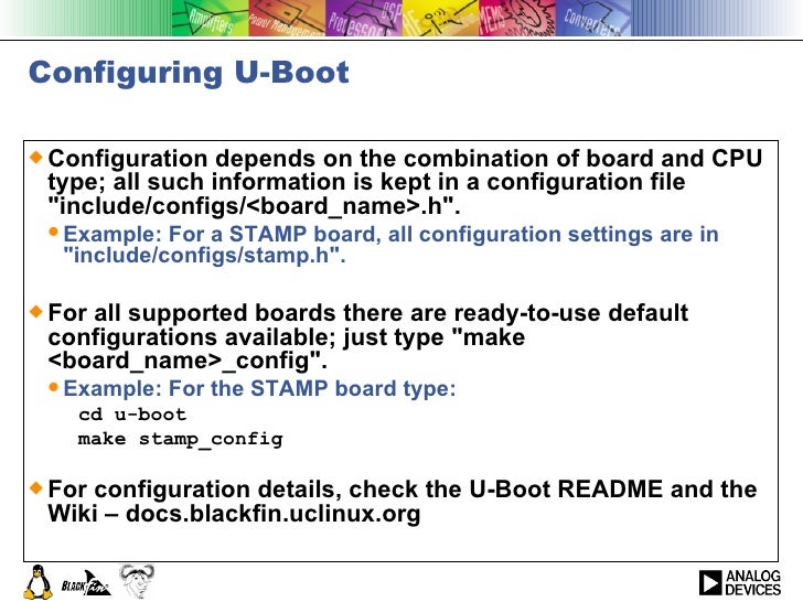 U Boot or Universal Bootloader