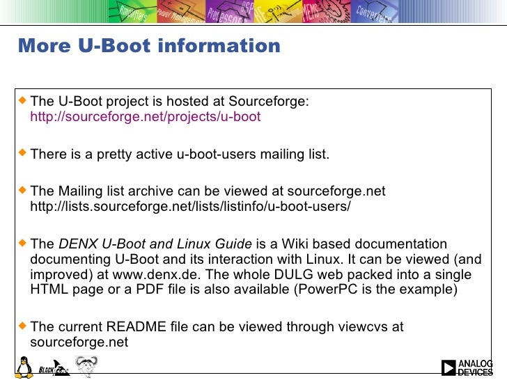 U Boot or Universal Bootloader