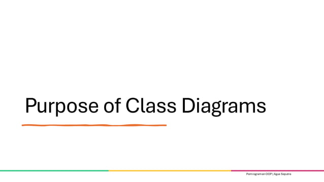 Class Diagram Object Oriented Programming | PPT