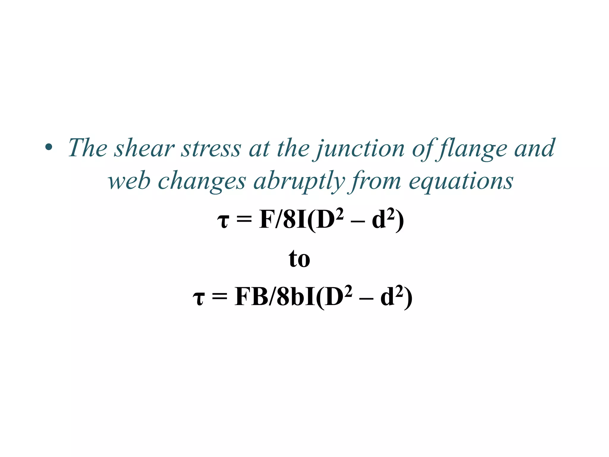 FLEXURAL STRESSES AND SHEAR STRESSES | PPTX