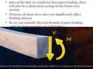 FLEXURAL STRESSES AND SHEAR STRESSES | PPTX
