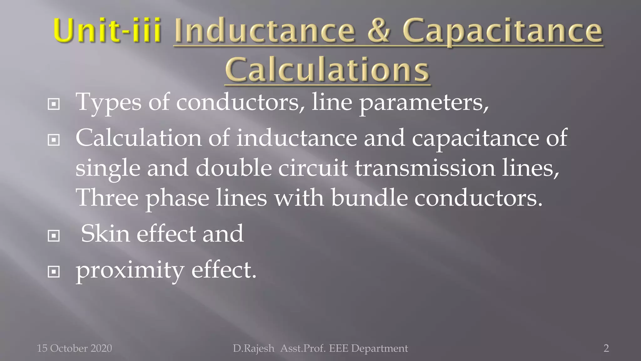 Inductance And Capacitance Calculations Pdf Skin And Dermatology Diseases And Conditions