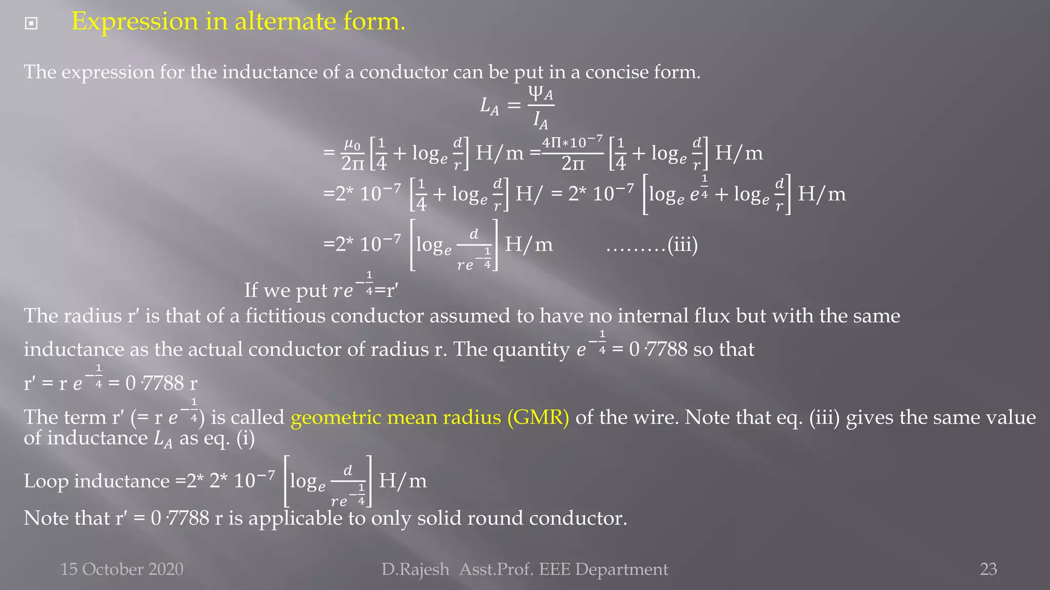 Inductance And Capacitance Calculations Pdf Skin And Dermatology Diseases And Conditions