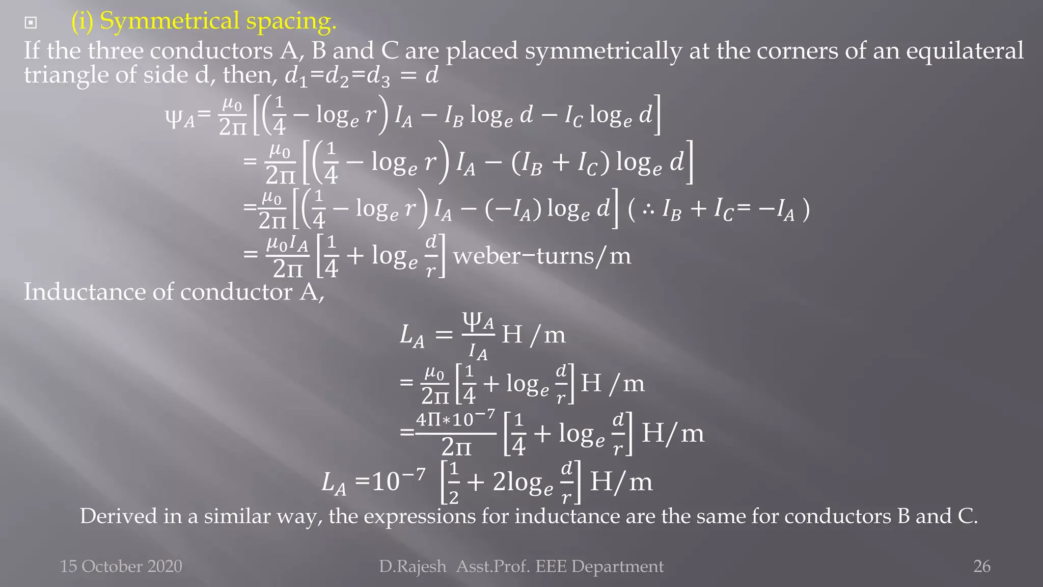 INDUCTANCE & CAPACITANCE CALCULATIONS | PDF