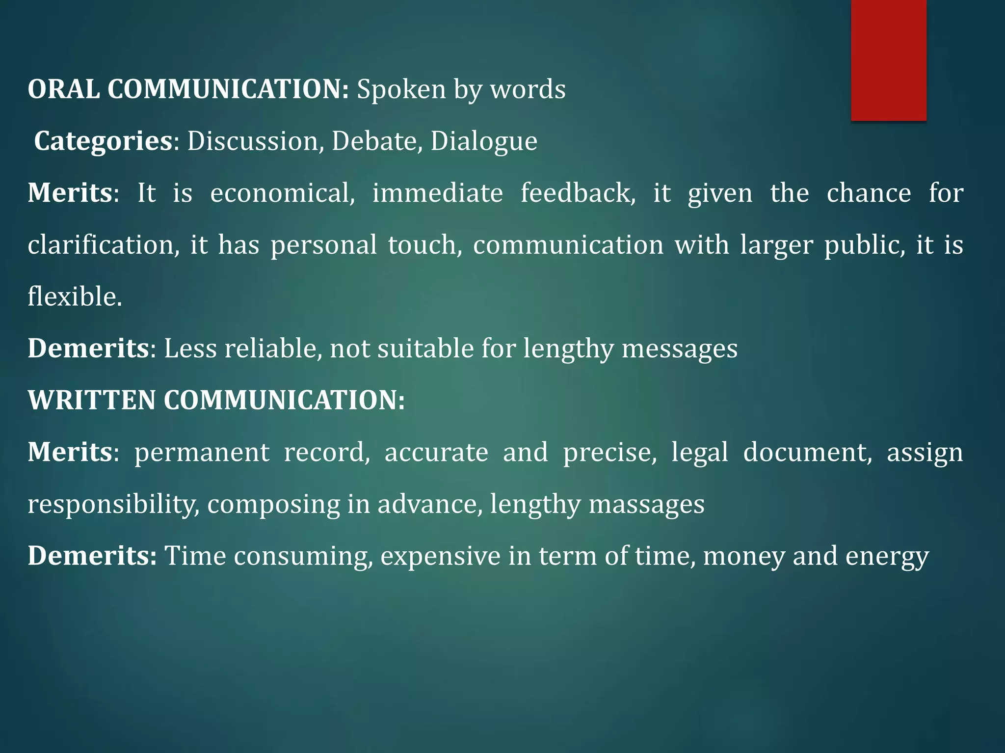 UNIT II Elements of communication | PPT