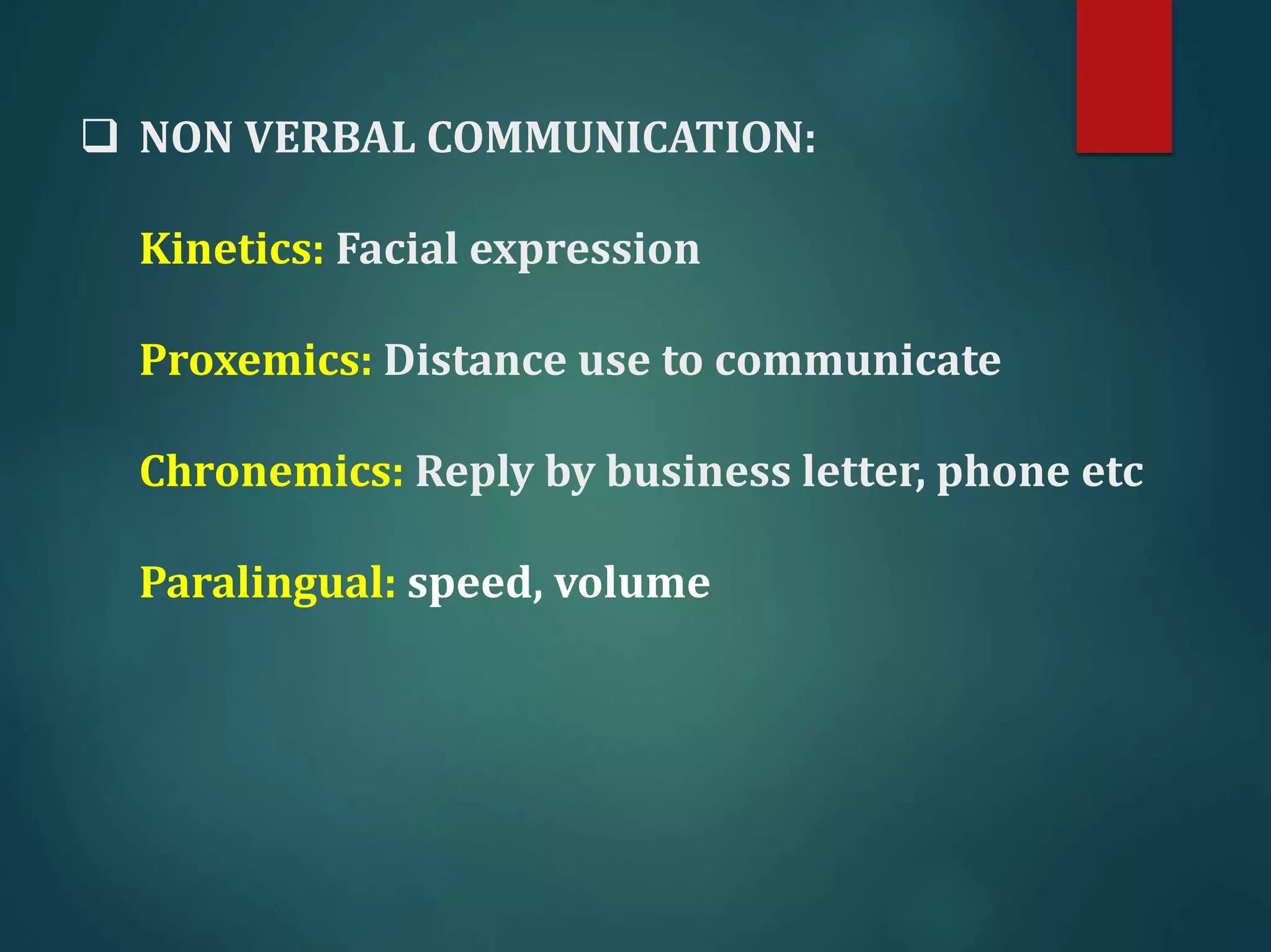 UNIT II Elements of communication | PPTX