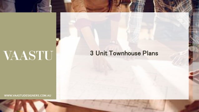 3 Unit Townhouse Plans | PPT