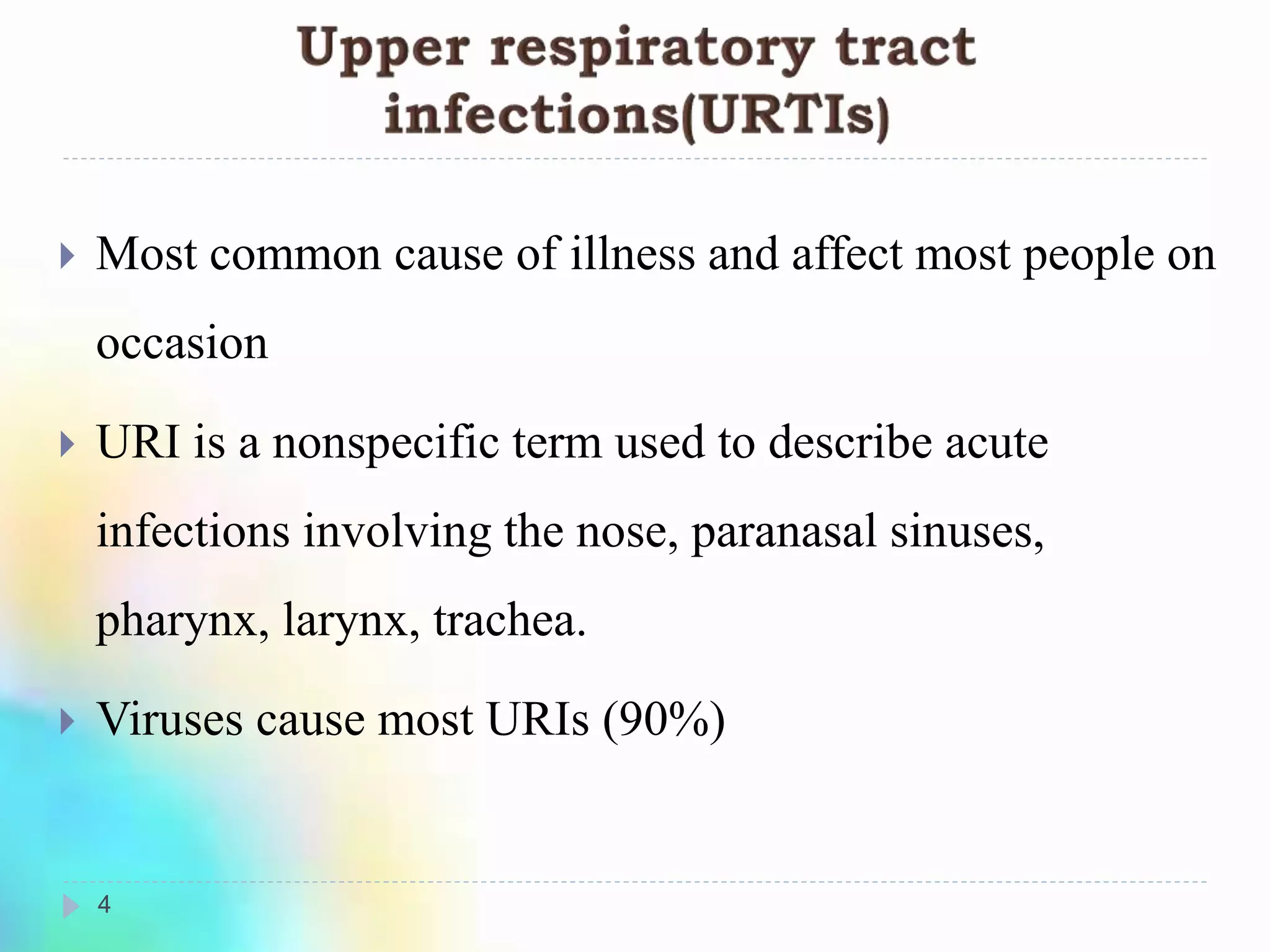 Upper respiratory disorders | PPTX