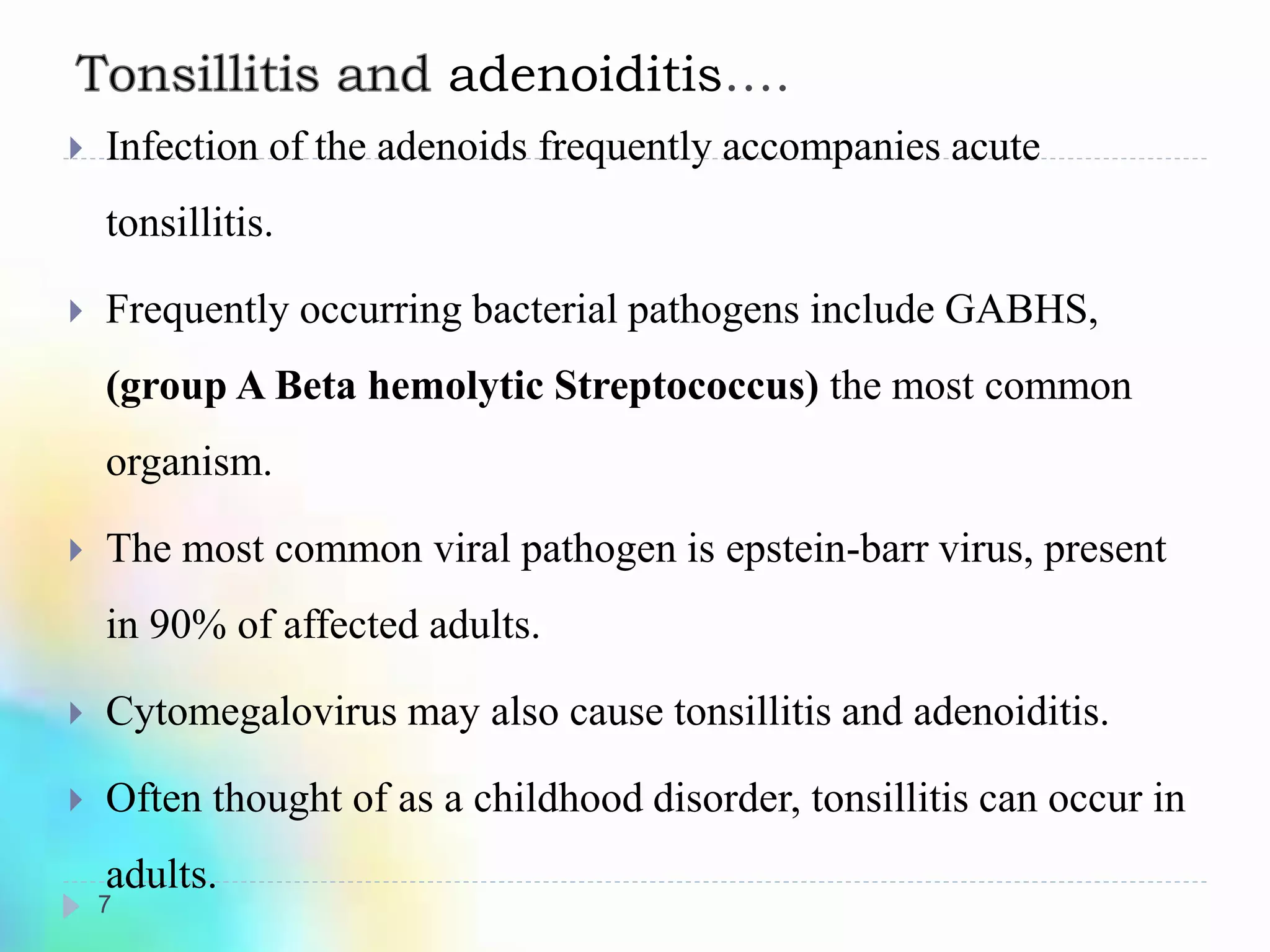Upper respiratory disorders | PPTX