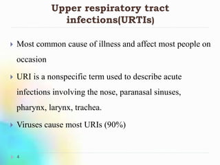 Upper respiratory disorders | PPTX
