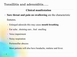 Upper respiratory disorders | PPTX
