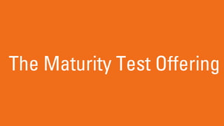 3 Use Cases for the Digital Maturity Test | PPT