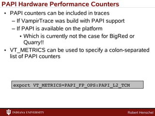 3 Vampir Trace In Detail | PPT