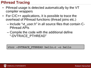 3 Vampir Trace In Detail | PPT