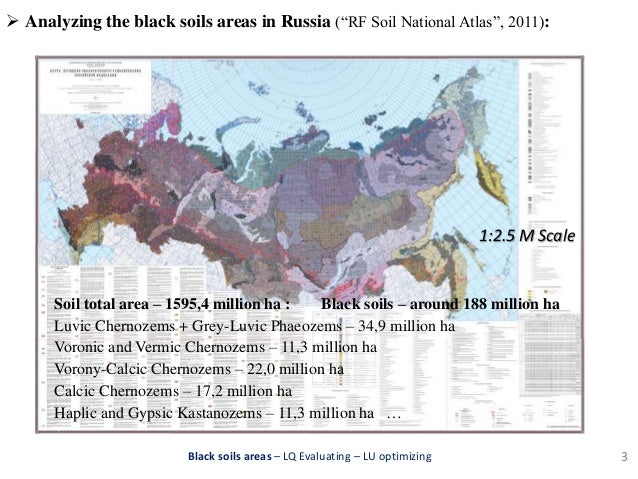 Black soils in Russia