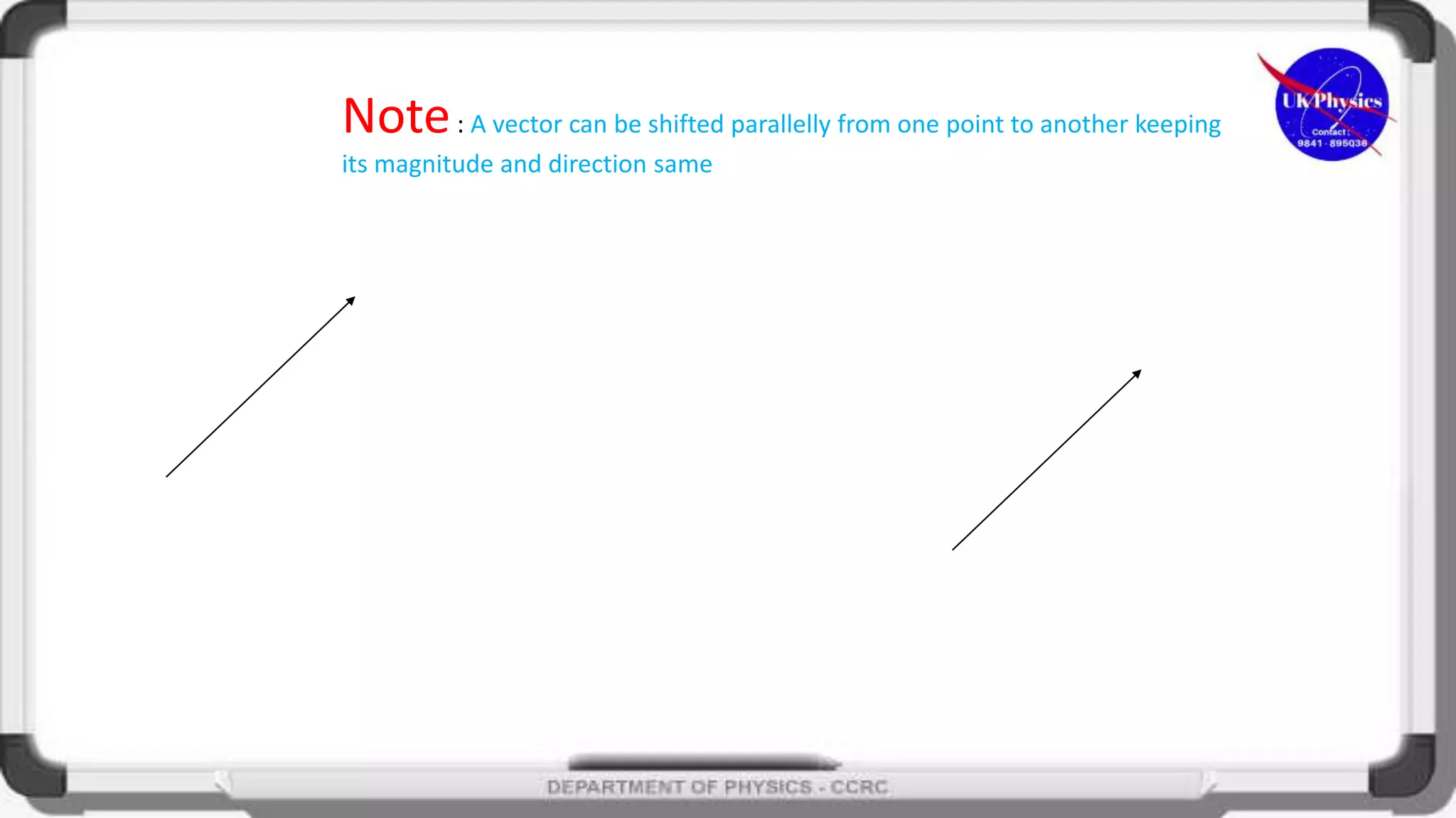 Scalars and Vectors Part 1 | PPTX | Physics | Science