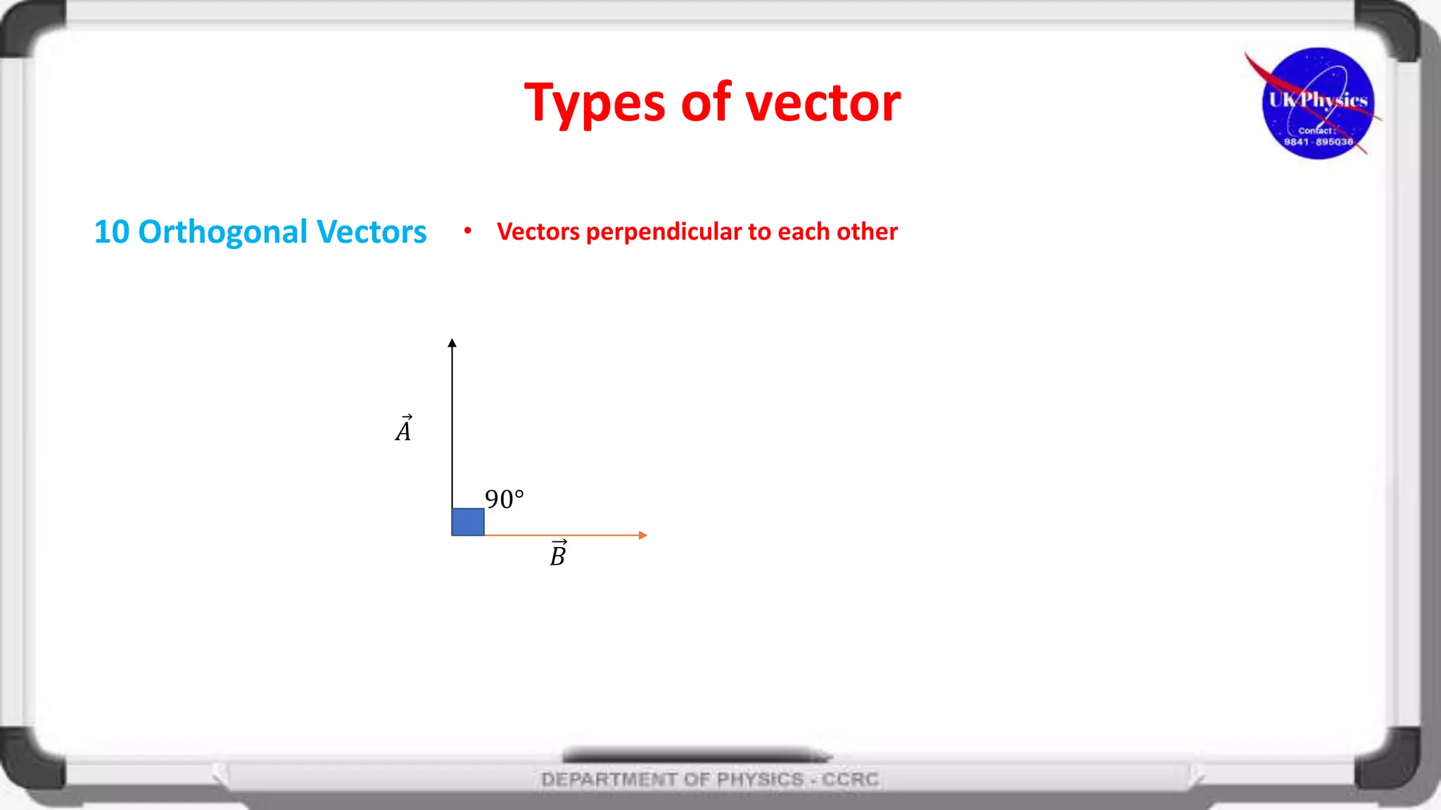 Scalars and Vectors Part 1 | PPTX | Physics | Science